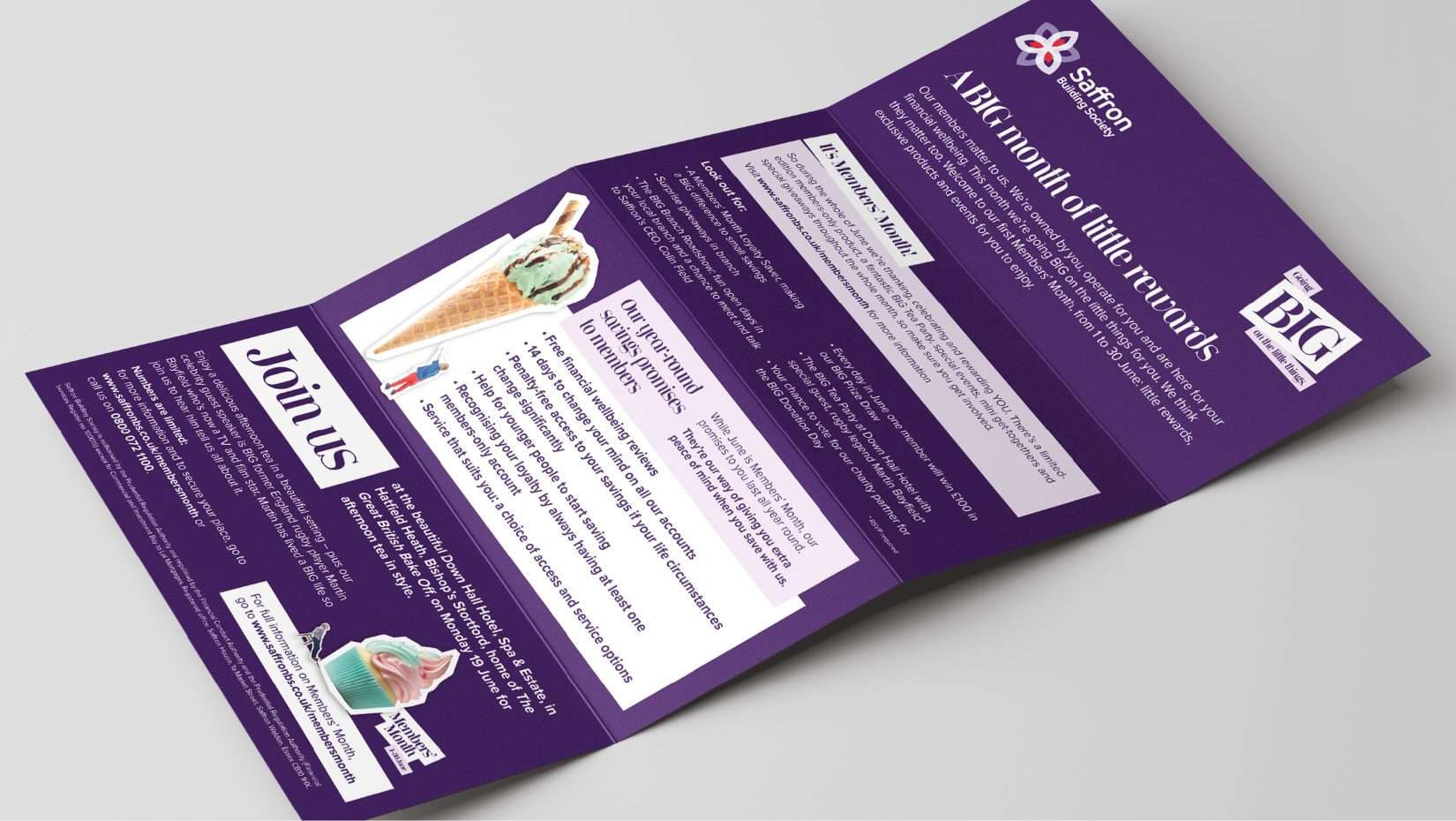 Saffron Building Society Member's Month 2023 Saffron Building Society Member's Month 2023